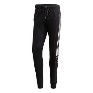Adidas M 3s Tape Pants Running Gym Casual Sports Long Pants - Black