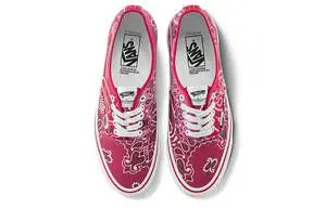 VANS Bedwin & The Heartbreakers X Authentic 'bandana Pack Multi C' Sneakers - Red