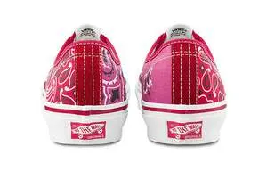 VANS Bedwin & The Heartbreakers X Authentic 'bandana Pack Multi C' Sneakers - Red