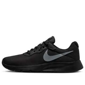 Nike Tanjun Refine Low Top Sneakers - Black