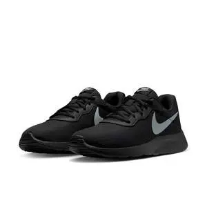 Nike Tanjun Refine Low Top Sneakers - Black