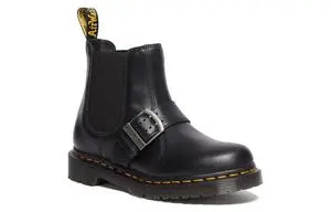 Dr. Martens 2976 Buckle Pull Up Leather Chelsea Boots