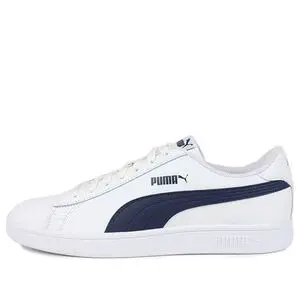 PUMA Smash V2 L Sneakers - White/blue