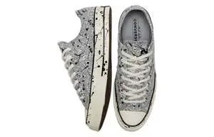 CONVERSE Chuck 70 Low Top Archive Paint Splatter Sneakers - Grey/white/black