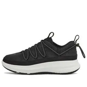 UGG UGG CA78 Heritage Trainer Nubuck Black/white
