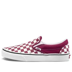 VANS Classic Slip-on 'rumba Checkerboard - Red