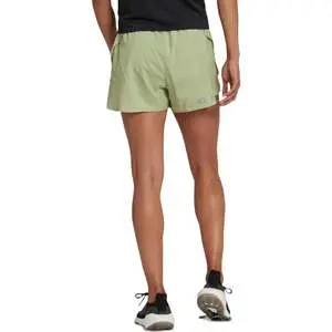 Adidas Adizero Running Split Shorts - Green