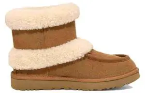 UGG Classic Ultra Mini Fluff Boots - Chestnut