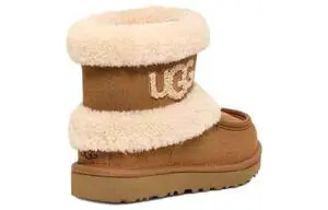UGG Classic Ultra Mini Fluff Boots - Chestnut