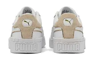 PUMA Cali Reinvention Low Top Sneakers - White/khaki