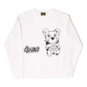 Drew House Theodore Sketch Crewneck Sweatshirt - Off White
