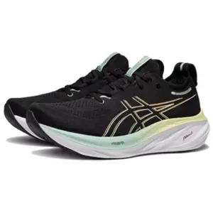 Asics Gel-nimbus Platinum 26 Sneakers - Black/white/blue