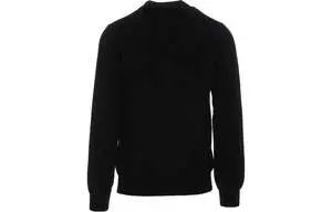 Play Comme Des Garcon Cardigan With Red Heart Applique - Black