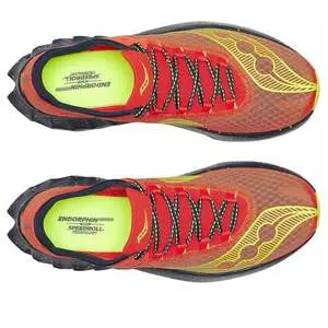 Saucony Endorphin Pro 4 "solar" Athletic Sneakers - Pepper/navy