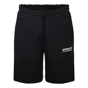 Adidas Originals Sports Logo Print Shorts - Black