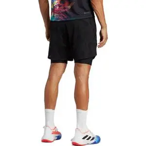 Adidas Melbourne Tennis Two-in-one 7-inch Shorts