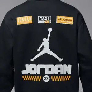 JORDAN Aj12 Fleece Hoodie - Black