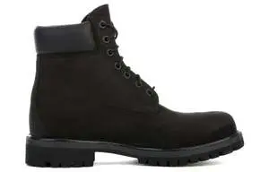 Timberland Inch Premium Waterproof Nubuck Lace-up Boots - Black