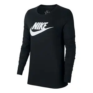 Nike Essential Icon Future Long Sleeve T-shirt - Black