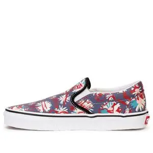 VANS Vans Classic Slip-On Sneakers With Floral Print Red