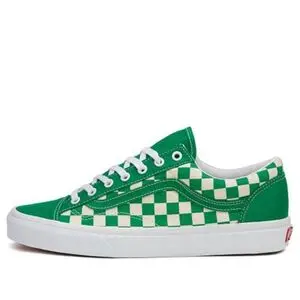 VANS Vans Style 36 Checkerboard Low Top Sneakers Whitegreen