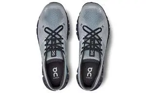 On Cloud X 3 Sneakers - Glacier/iron