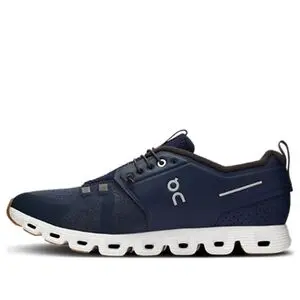 On On Running Cloud 5 Terry Sneakers Navy/white