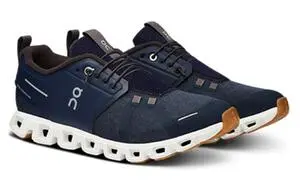 On Cloud 5 Terry Sneakers - Navy/white