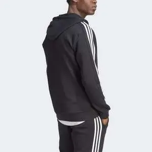 Adidas Fleece 3-stripes Full-zip Hoodie