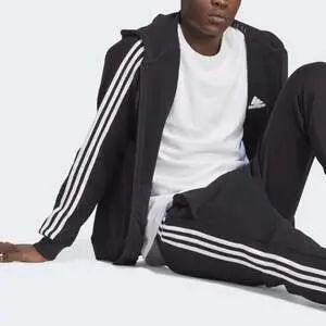 Adidas Fleece 3-stripes Full-zip Hoodie