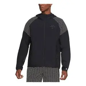 Nike Run Division Reflective Hooded Jacket - Black