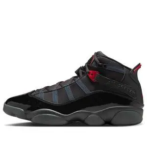 JORDAN Air Jordan 6 Rings Sneakers Black/anthracite/fire Red