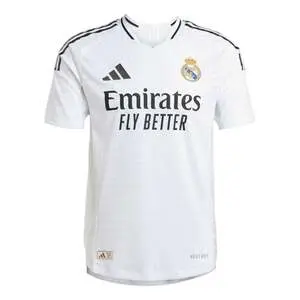 Adidas Real Madrid 24/25 Home Authentic Soccer Jersey