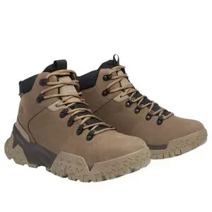Timberland Motion Scramble Mid Lace Up Sneakers - Grey/brown
