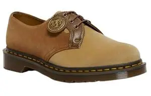 Dr. Martens 1461 Made In England Suede Oxford Shoes - Brown
