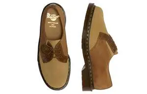 Dr. Martens 1461 Made In England Suede Oxford Shoes - Brown