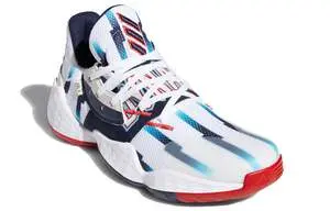 Adidas Harden Volume 4 Gca "dynasty Rockets" High Top Sneakers