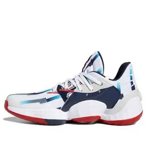 Adidas Adidas Harden Volume 4 GCA "Dynasty Rockets" High Top Sneakers White/blue/red