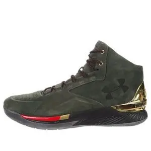 Under Armour Curry 1 Lux Mid Suede - Green