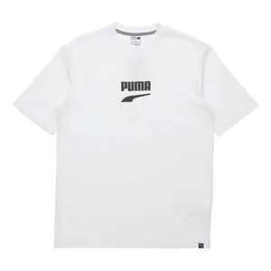 PUMA Downtown Classical Logo Short Sleeve Tee