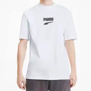 PUMA Downtown Classical Logo Short Sleeve Tee
