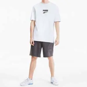 PUMA Downtown Classical Logo Short Sleeve Tee