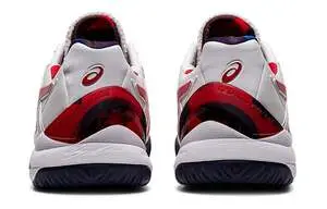 Asics Gel Resolution 8 Le Athletic Shoes - White/red
