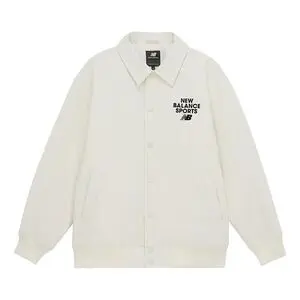 NEW BALANCE Sport Regular Fit Jacket Asia Sizing 'white - White/black