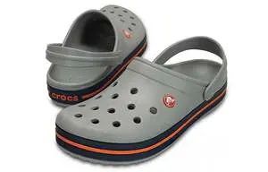CROCS Crocband Clog - Grey/red/black