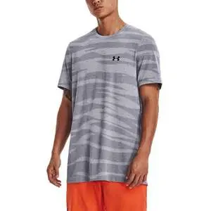 Under Armour Seamless Wave T-shirt 'grey - Grey/black