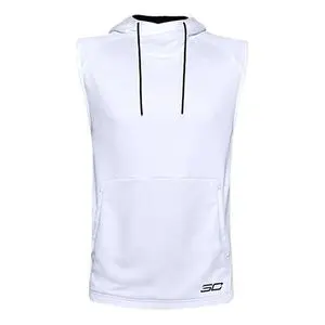 Under Armour Curry Sleeveless Hoodie - White