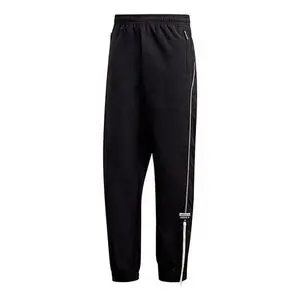 Adidas Trackpant Zipper Side Sports Pants - Black