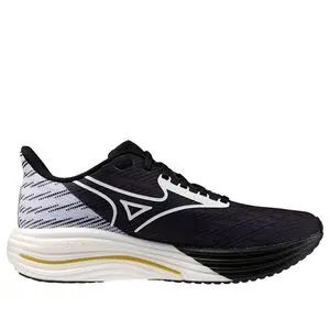 Mizuno Wave Rider 29 Athletic Sneakers - Black/white/gold