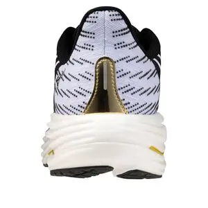 Mizuno Wave Rider 29 Athletic Sneakers - Black/white/gold